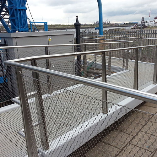 Architectural Wire Mesh Projects - Locker Architectural Mesh